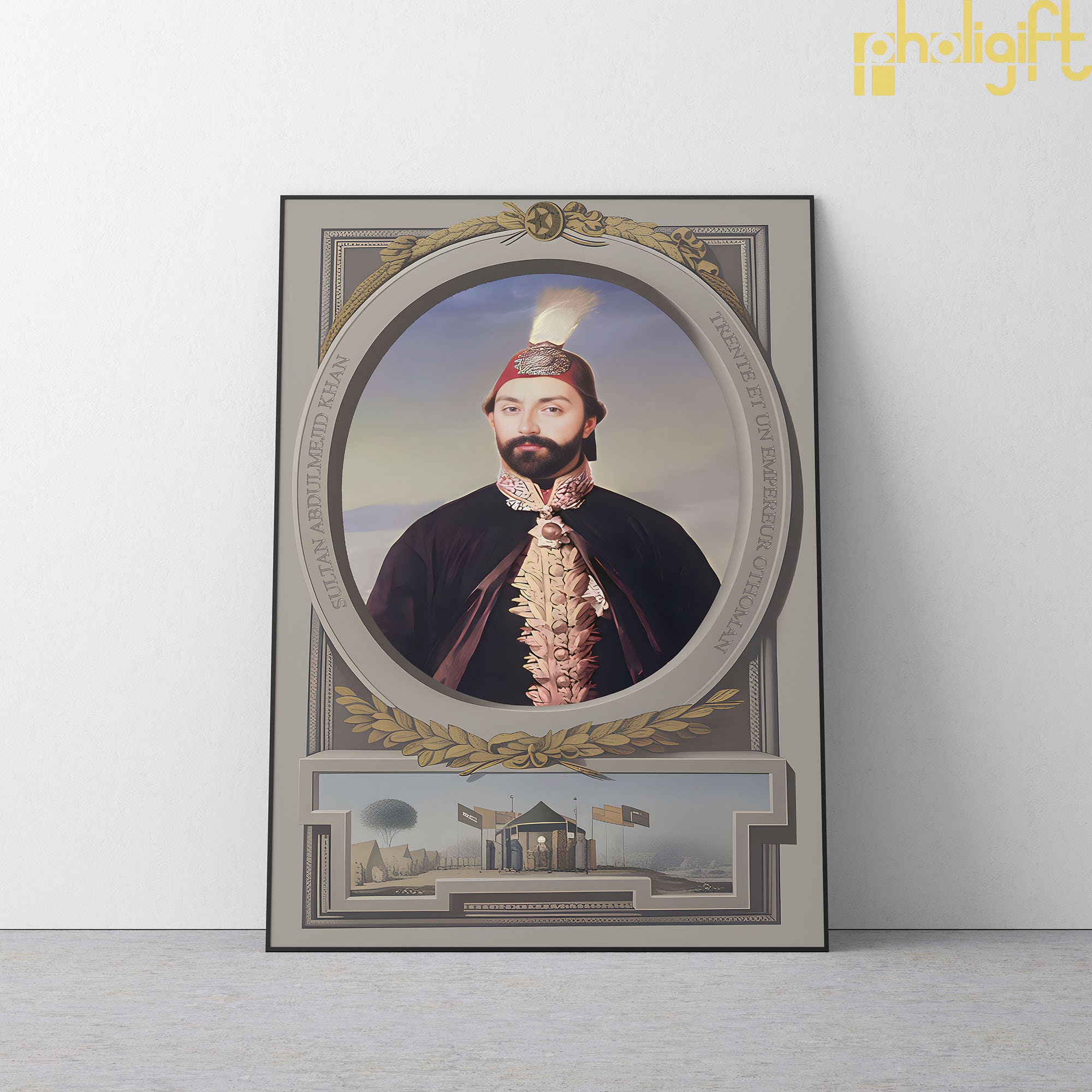 36 Posters of Ottoman Sultans, Gift for Turkiye, Muslim Wall Art ...