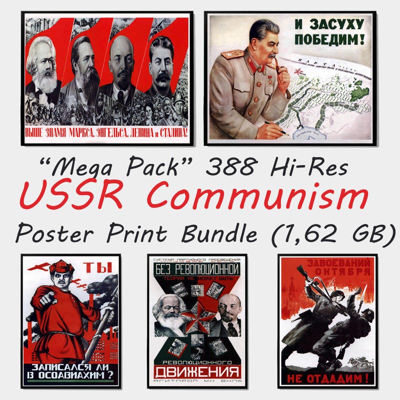 Communist Posters - Etsy