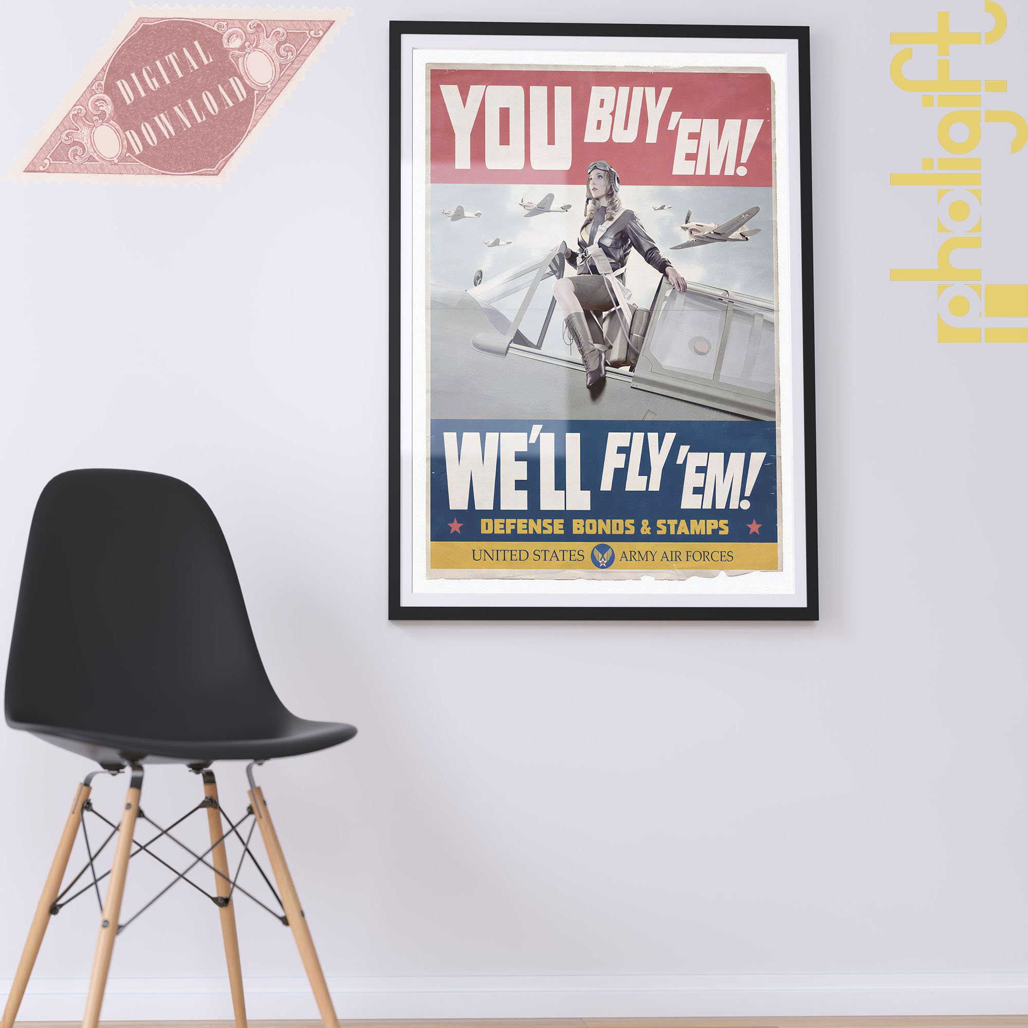 14 Vintage Woman Propaganda Posters Bundle, High Quality Scanned ...