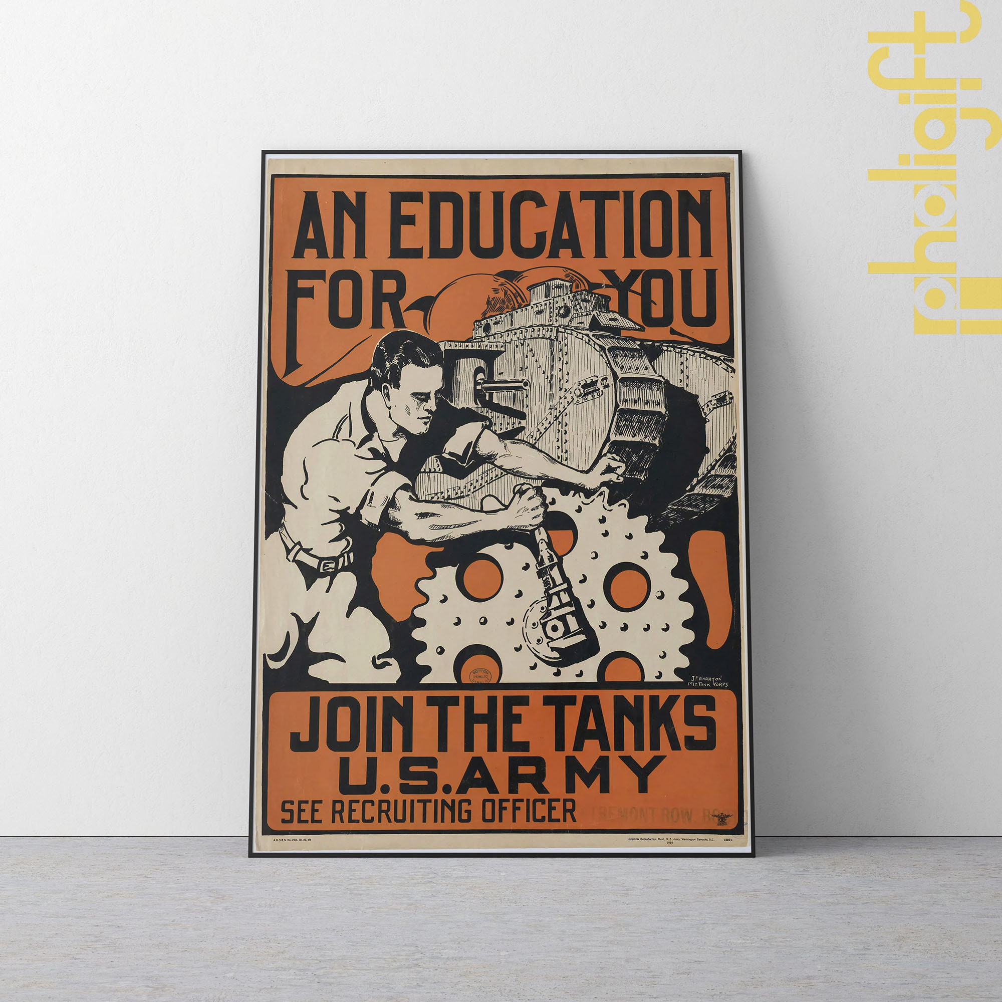 20 High Quality Join the Army World War Poster Bundle, Increased ...