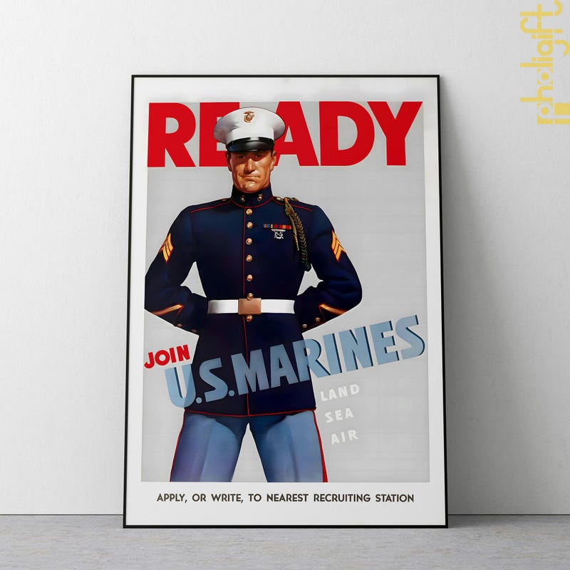 Old Marine Posters - Etsy