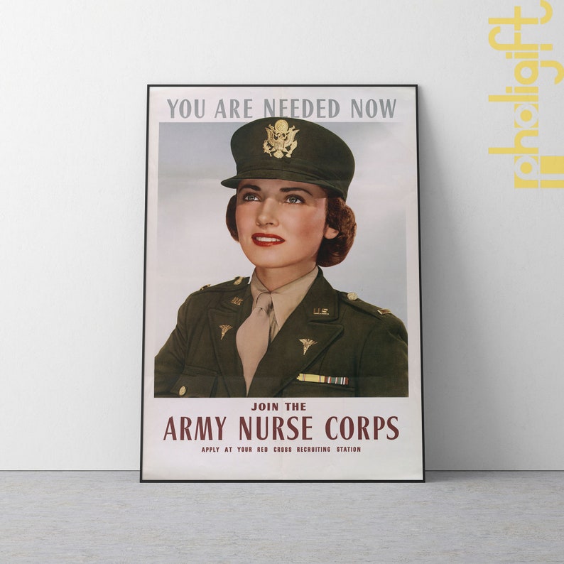 20 High Quality Join the Army World War Poster Bundle, Increased ...