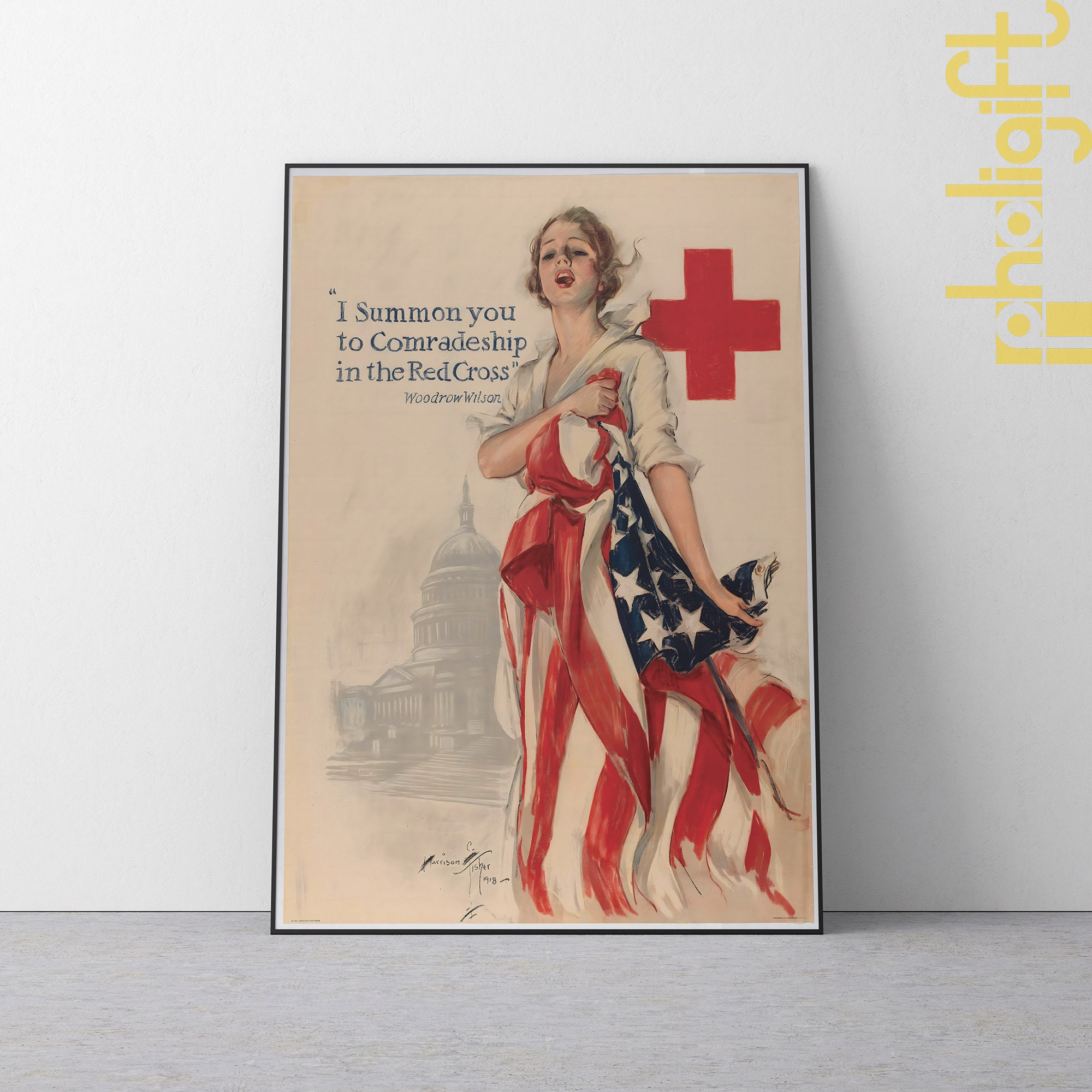 13 Vintage World War Red Cross Poster Bundle, Medical Posters Gallery ...
