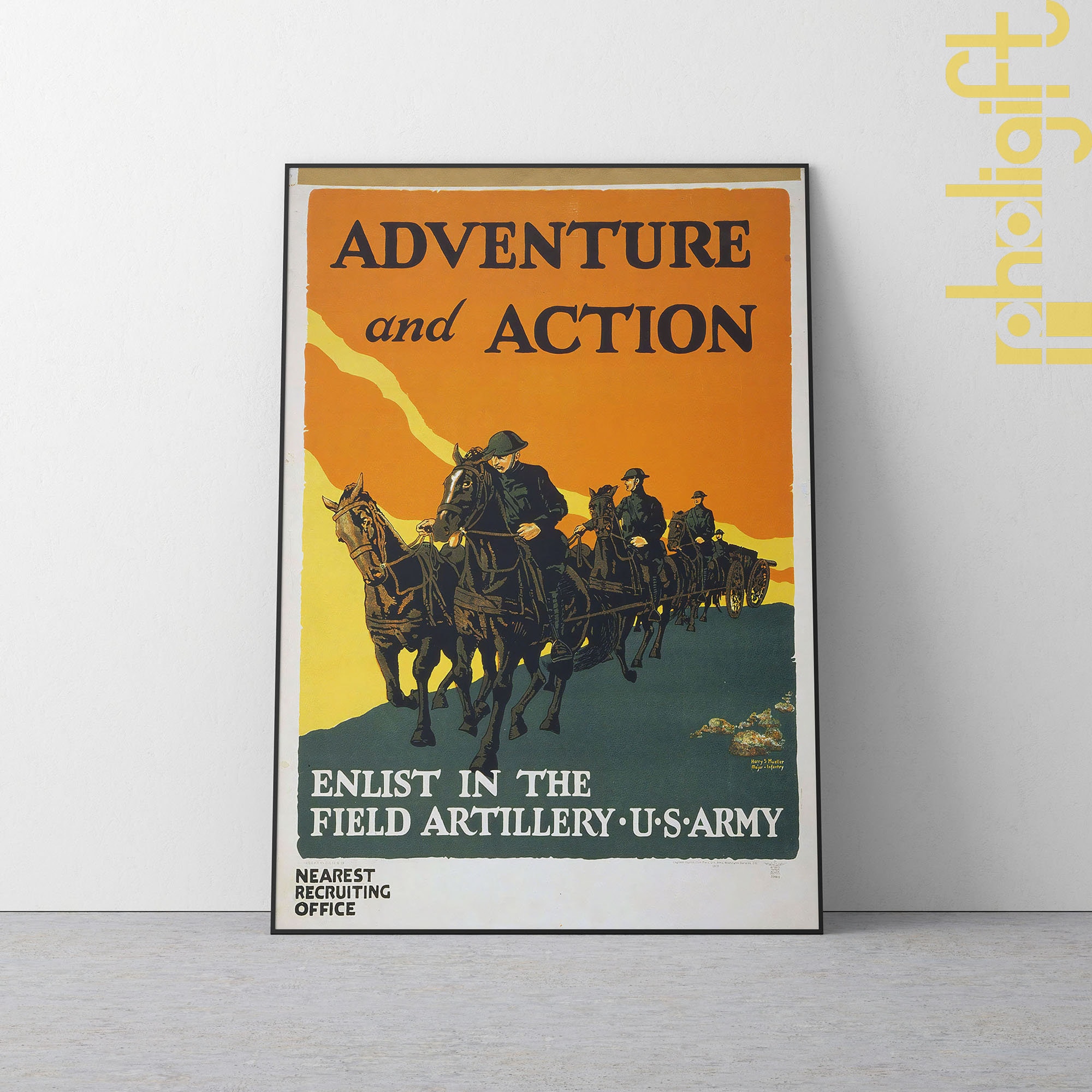 20 High Quality Join the Army World War Poster Bundle, Increased ...