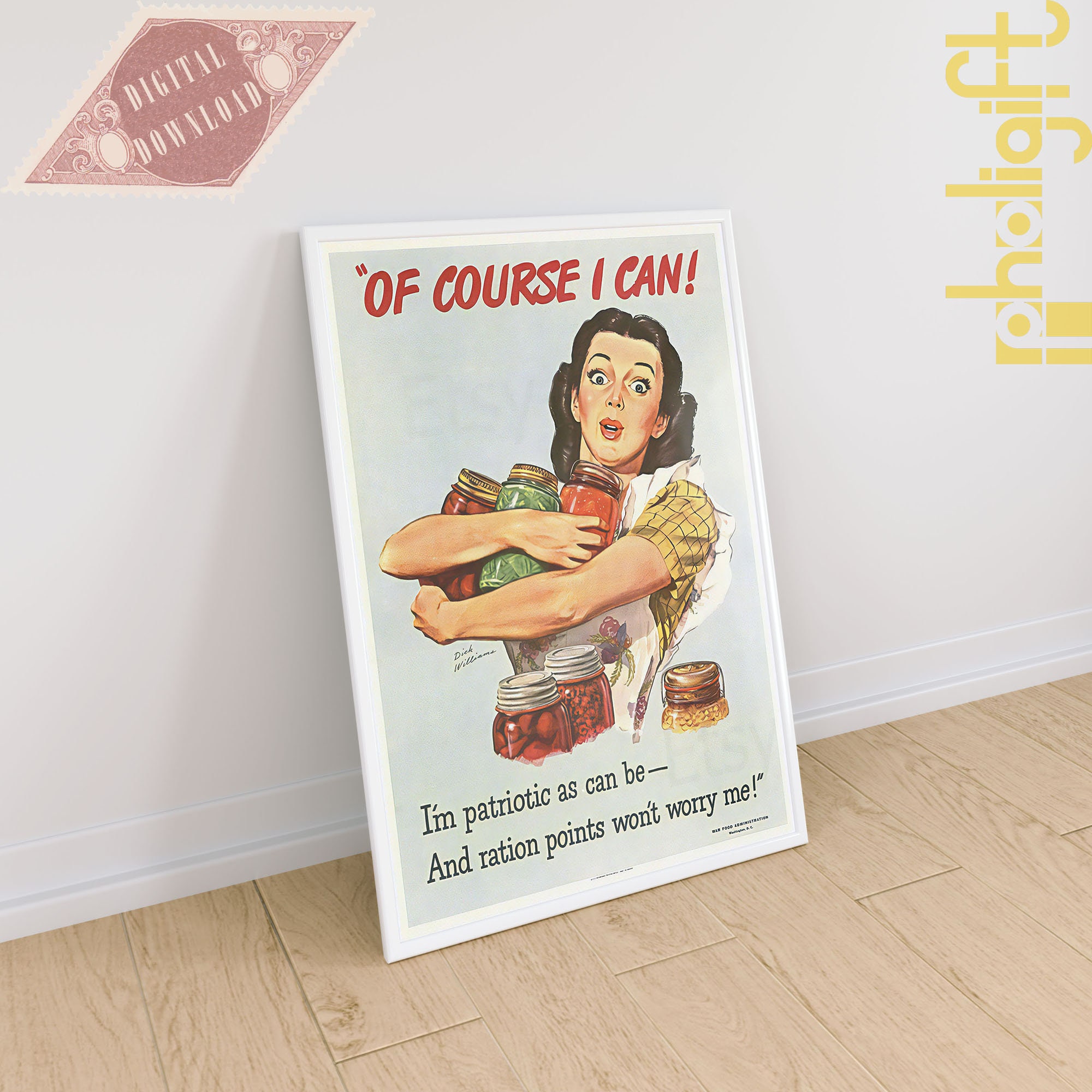 14 Vintage Woman Propaganda Posters Bundle, High Quality Scanned ...