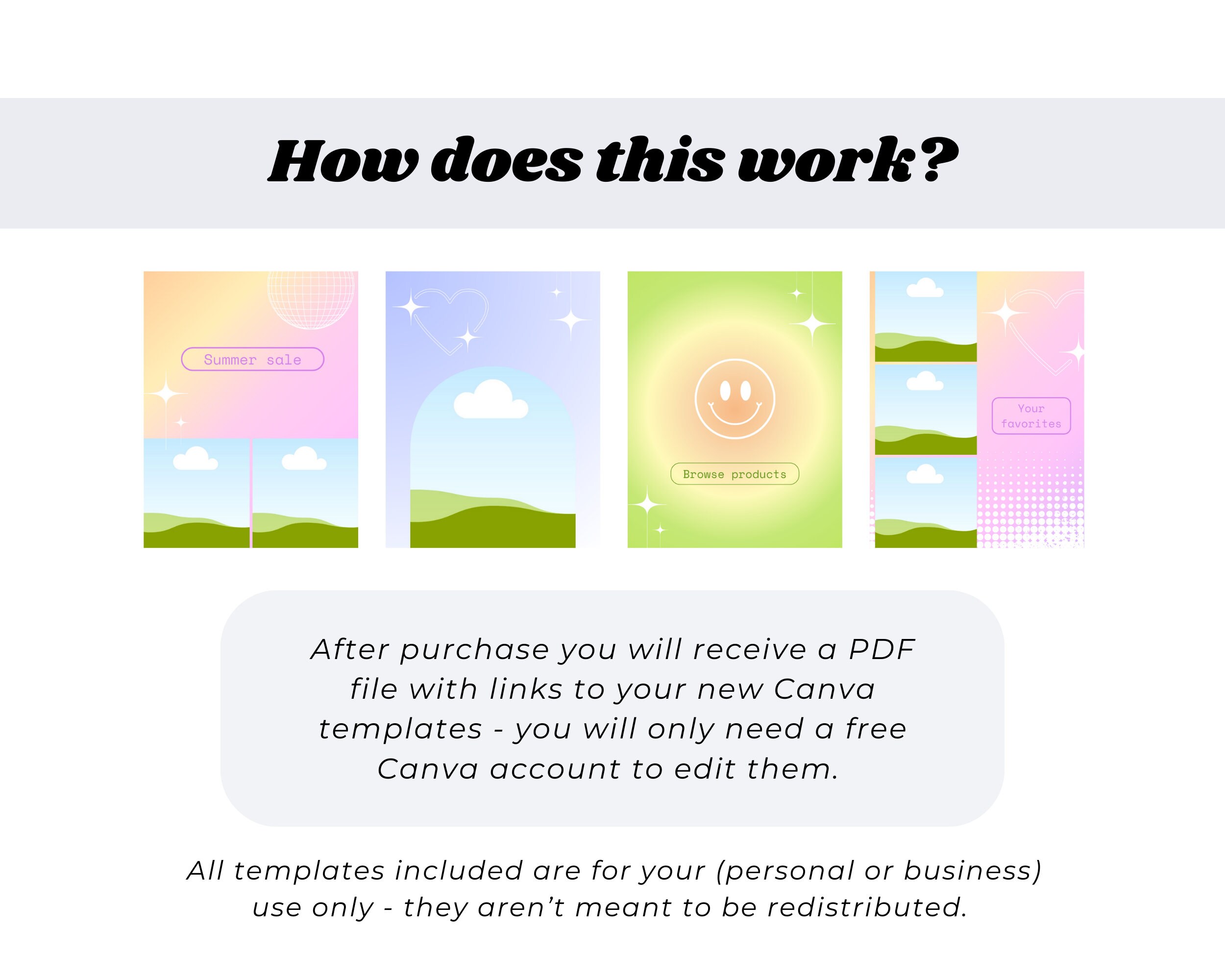 Retro Website Banner Templates for Canva, Pink Blue Gradient Banner ...