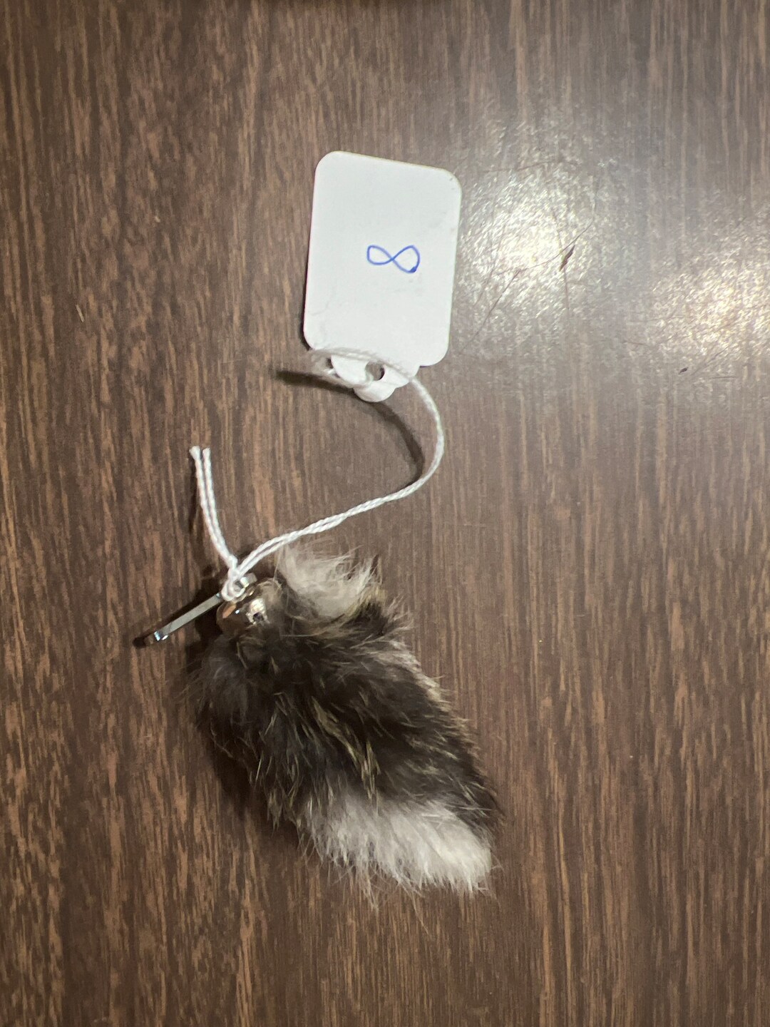 Genuine Rabbit Tail Keychain - Etsy