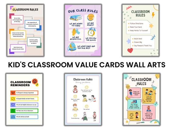 Moral Values Posters For Children