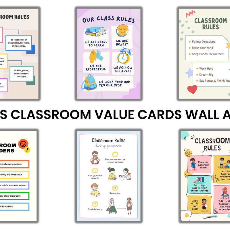 Classroom Rules - Etsy