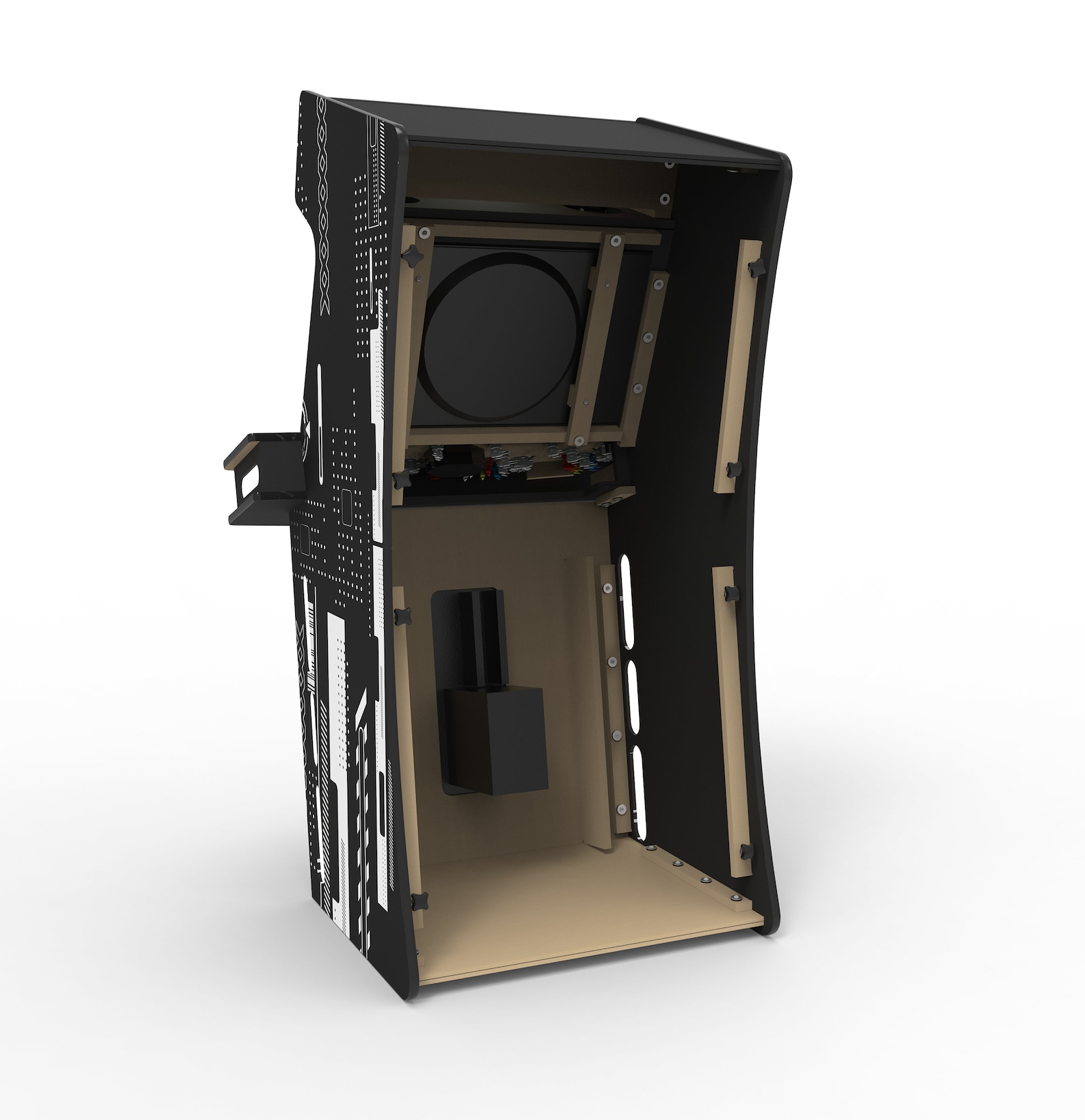 4-player 32" Arcade Cabinet, Complete BOM, Assembly Instructions, and ...