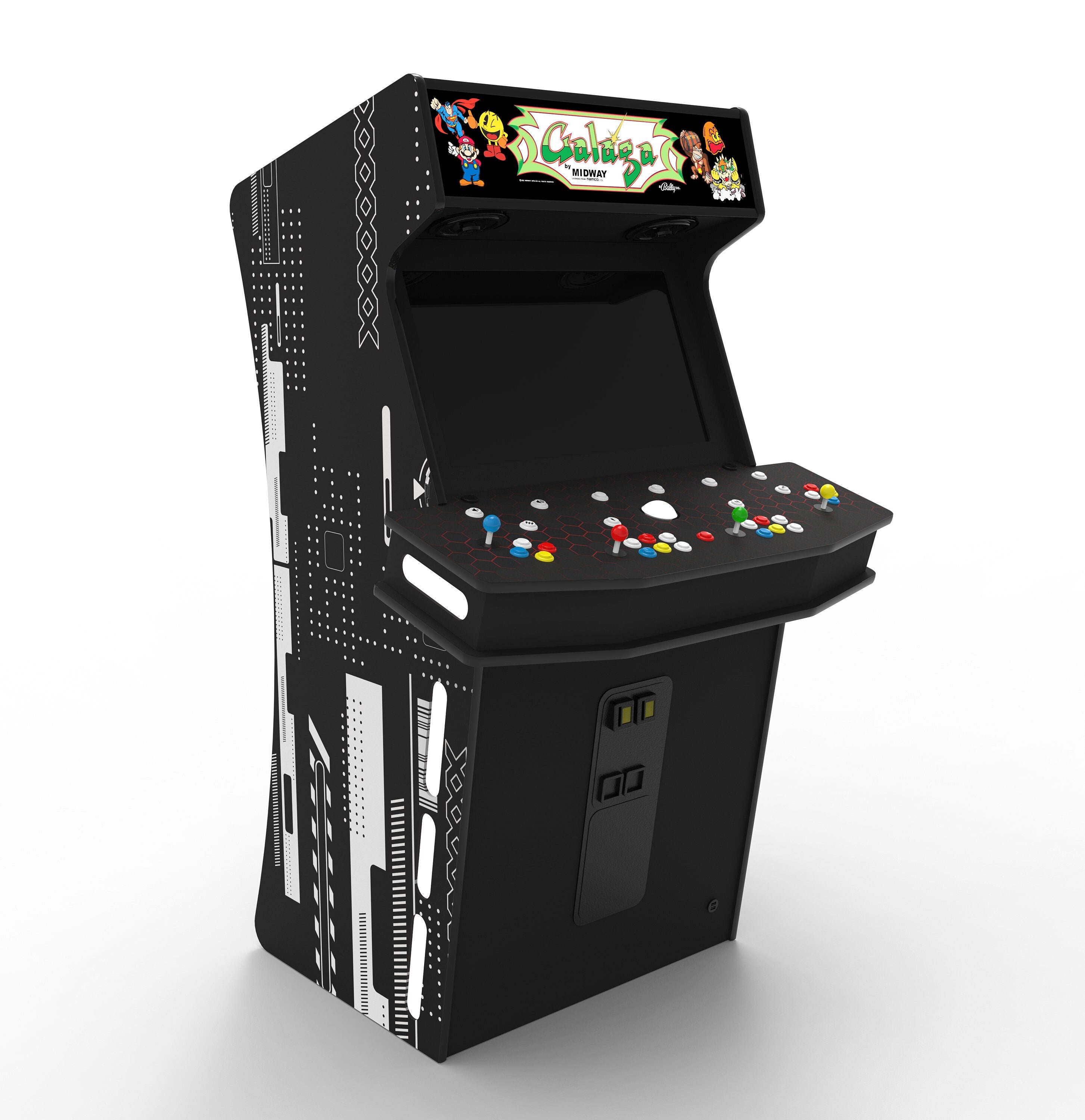 4-player 32" Arcade Cabinet, Complete BOM, Assembly Instructions, and ...