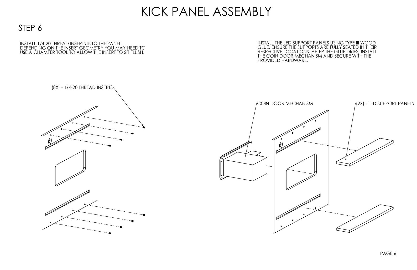 4-player 32" Arcade Cabinet, Complete BOM, Assembly Instructions, and ...