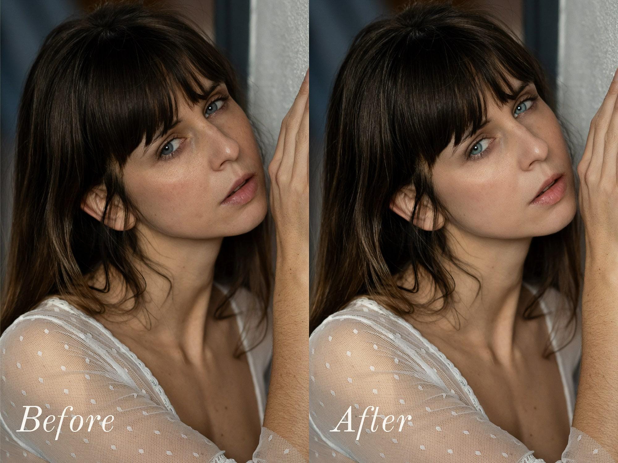 Professional Portrait Retouching With Lightroom AI Adaptive Masks - Etsy