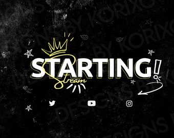 Static Pastel/grunge Stream Overlay Package (pink) - Etsy