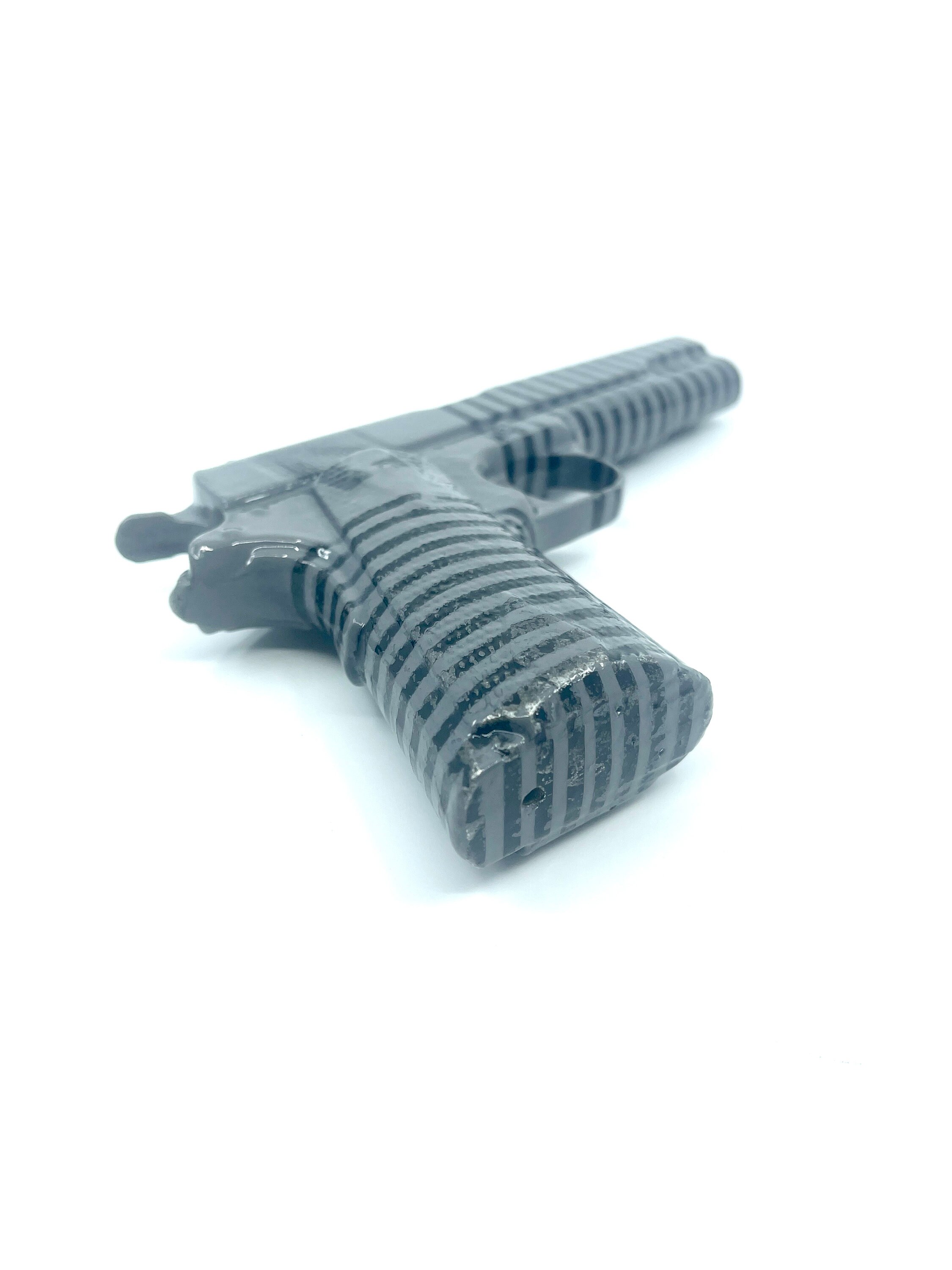 CELL BLOCK-D Solid Cast Iron Pop Art Sculpture by Artist - Etsy