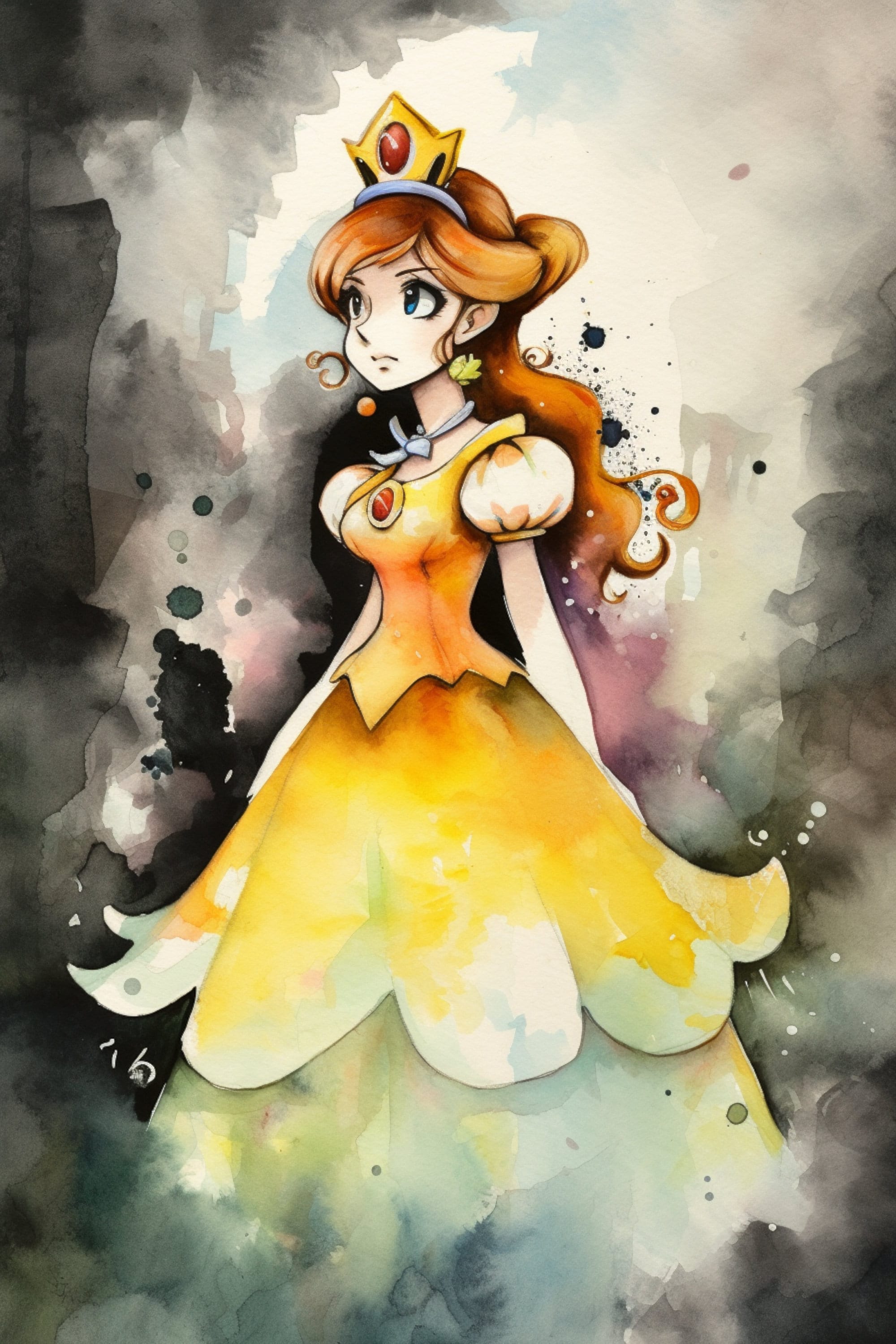 Princess Daisy Fan Art