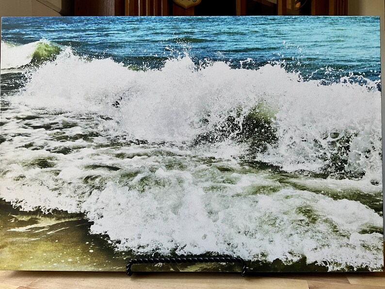 Outer Banks Ocean Photography on Canvas, Rachelle Renee Images, - Etsy