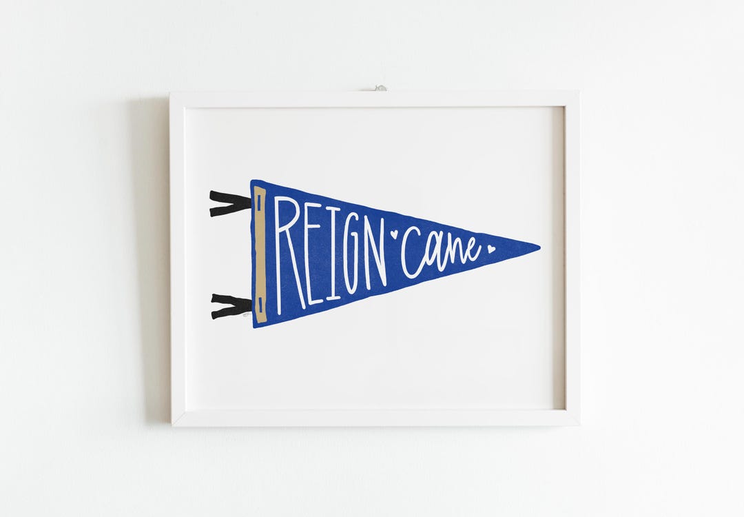 Reign Cane Pennant Art Photo Print | Tulsa | DIGITAL - Etsy