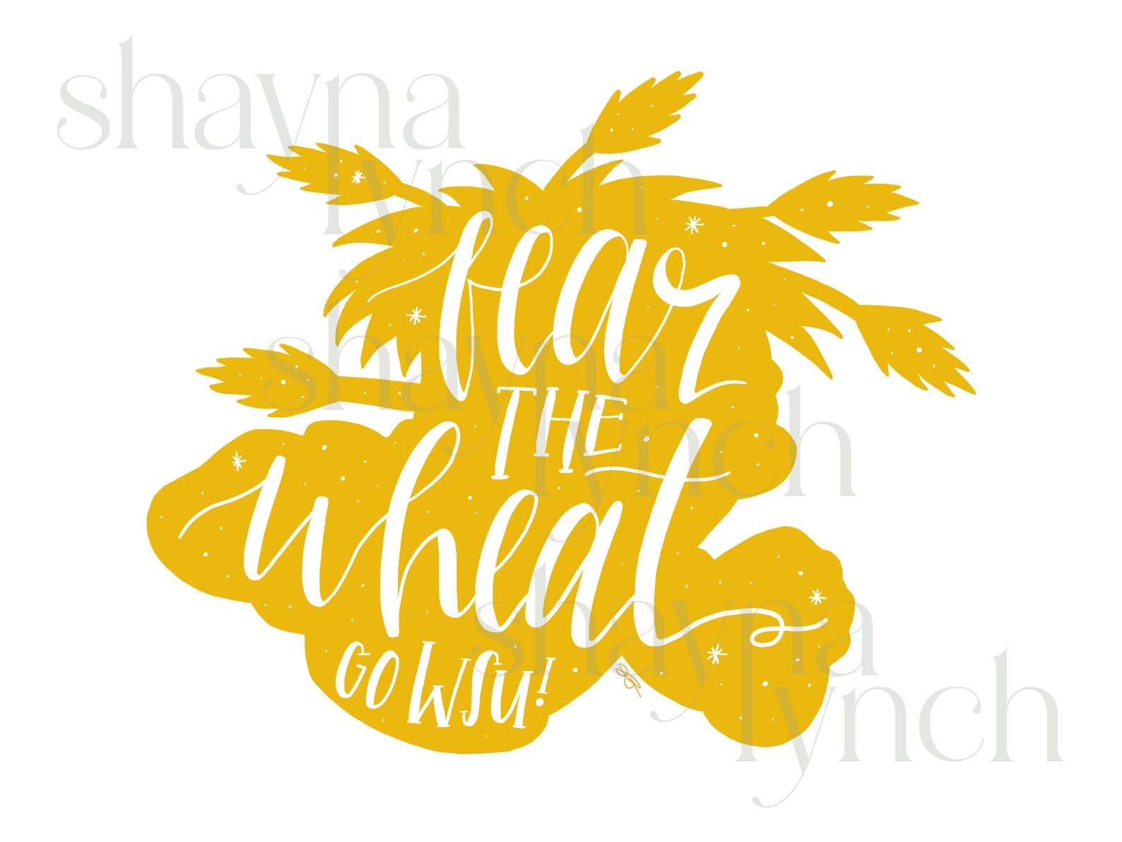 Fear the Wheat Art Photo Print | Wushock Wichita State University ...