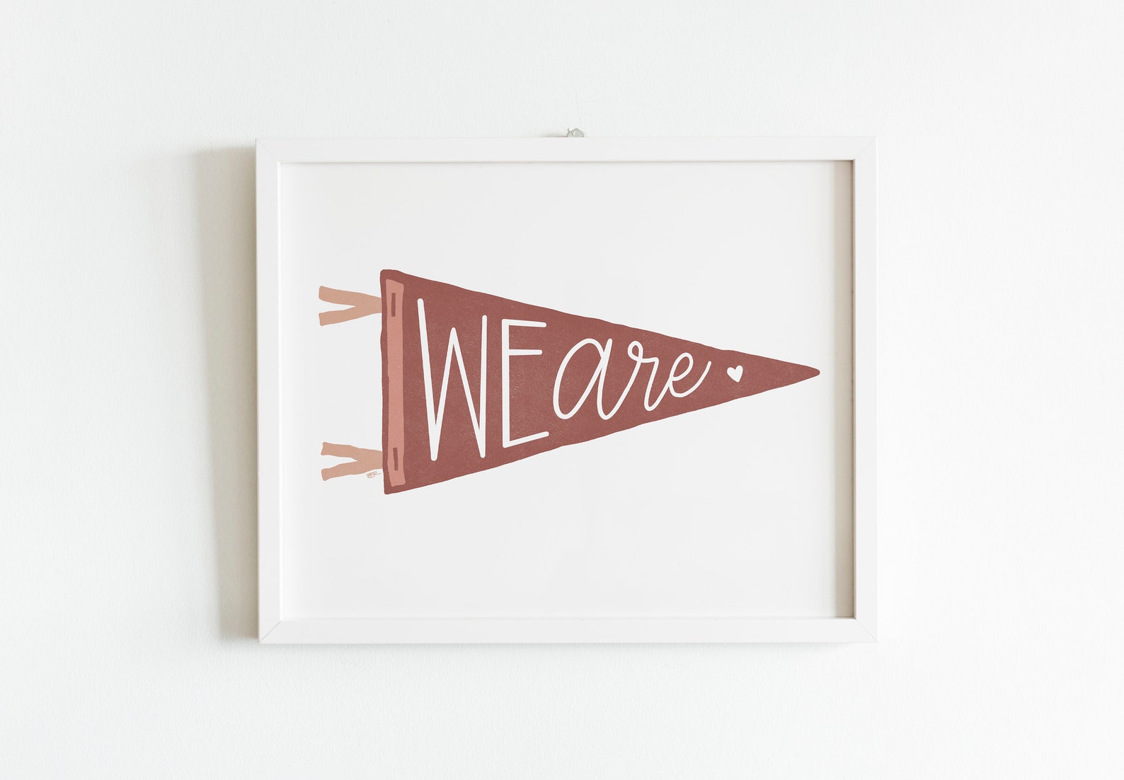 We Are Pennant Art Photo Print | Penn State PSU | DIGITAL - Etsy
