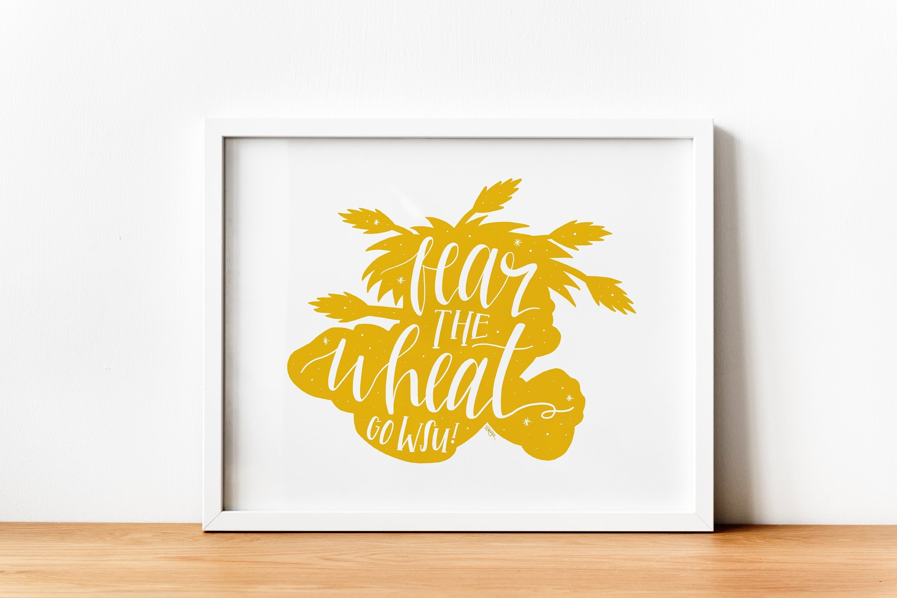 Fear the Wheat Art Photo Print | Wushock Wichita State University ...