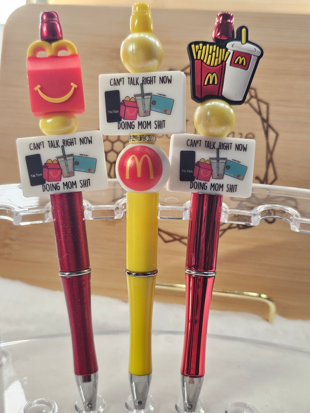 Mcdonalds Bead Pen - Etsy