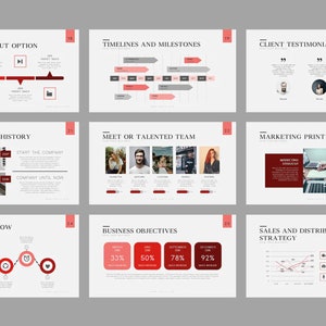 Pitch Deck Keynote Presentation - Slide Deck Template - Course Creator ...