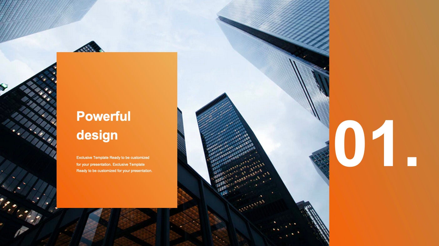 Minimal Modern Presentation Template, Powerpoint Deck, Multipurpose ...