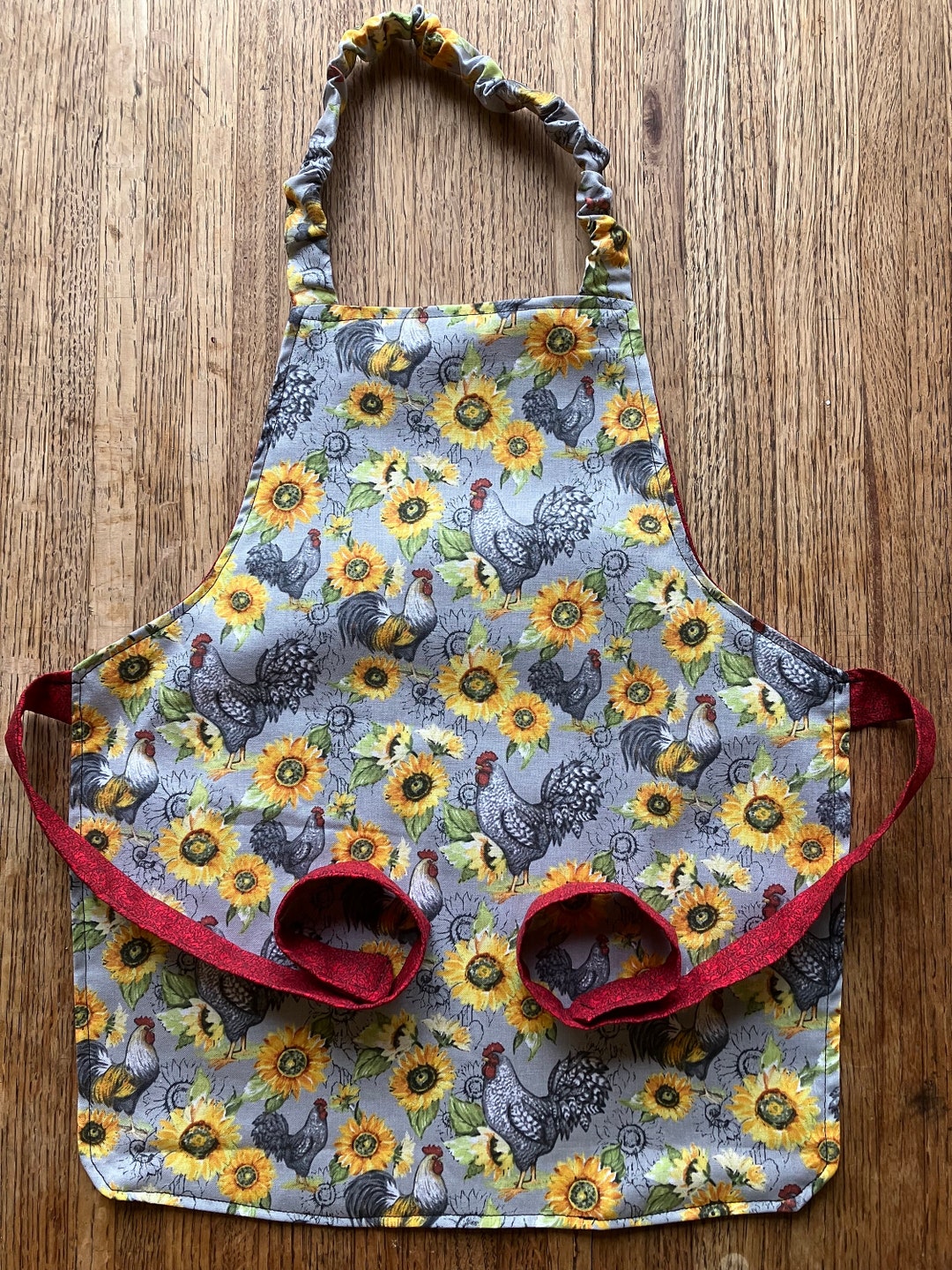 Chicken Little! Handmade, Reversible and With Elastic Neck Strap ...