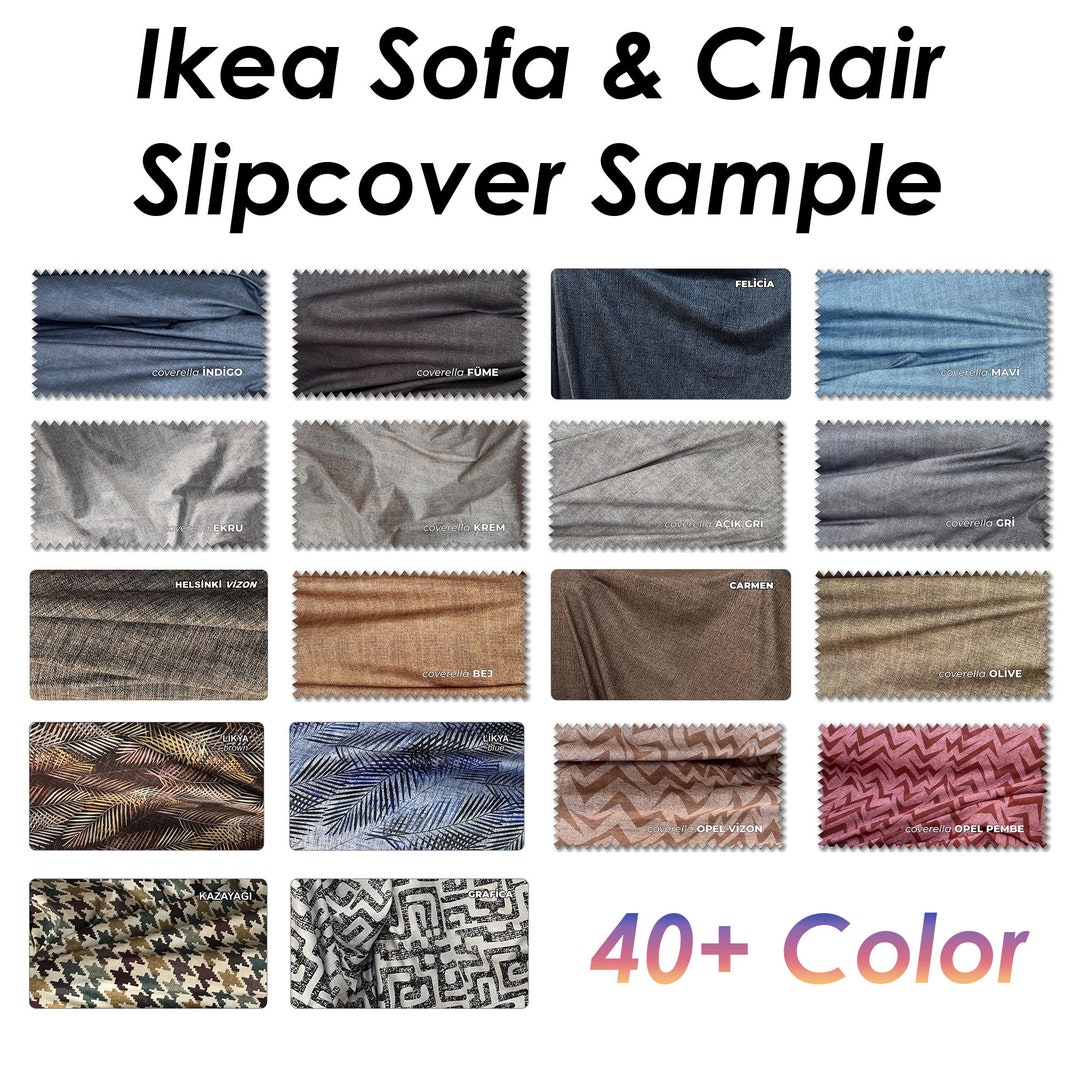 Fabric Swatches for Ikea Sofa Cover, Custom Made Friheten Slipcover ...