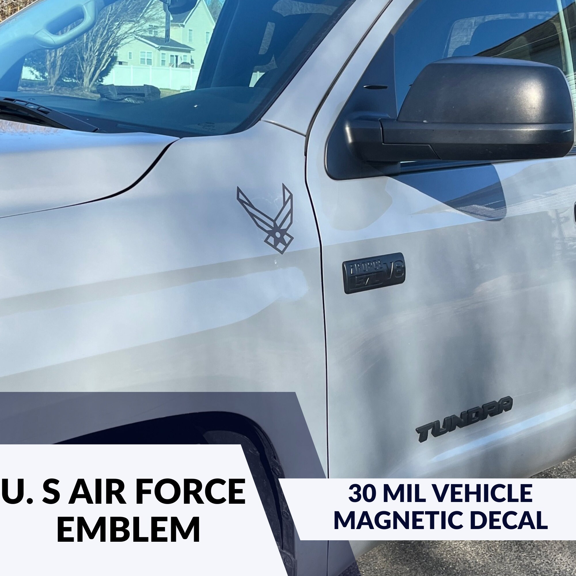 U.S Air Force Car Magnet USAF Mag Decal Patriotic Military Vehicle ...
