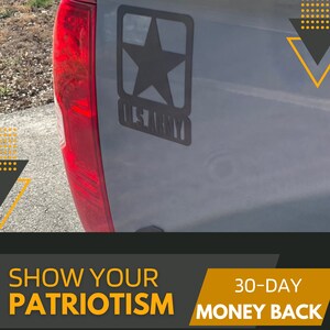 U.S Army Car Magnet Decal Army Vehicle Magnet Custom Military Magnetic ...