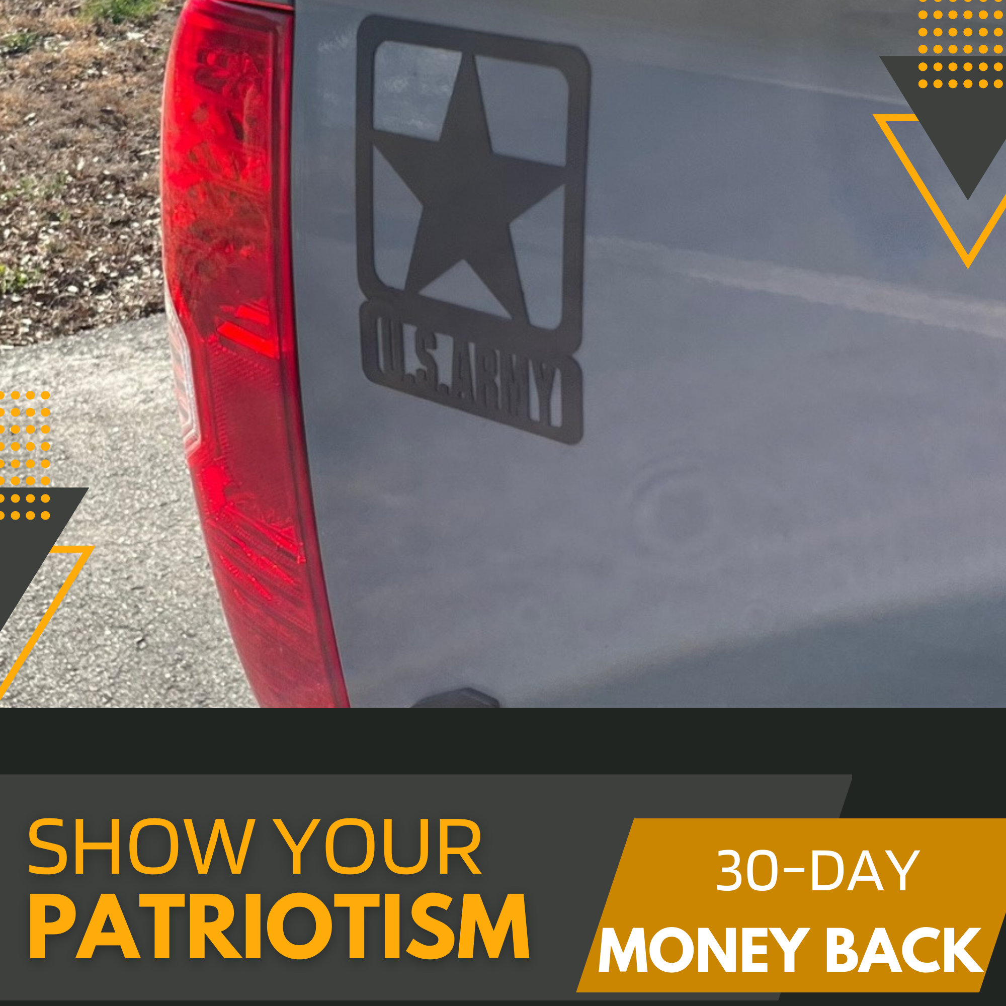 U.S Army Car Magnet Decal Army Vehicle Magnet Custom Military Magnetic ...