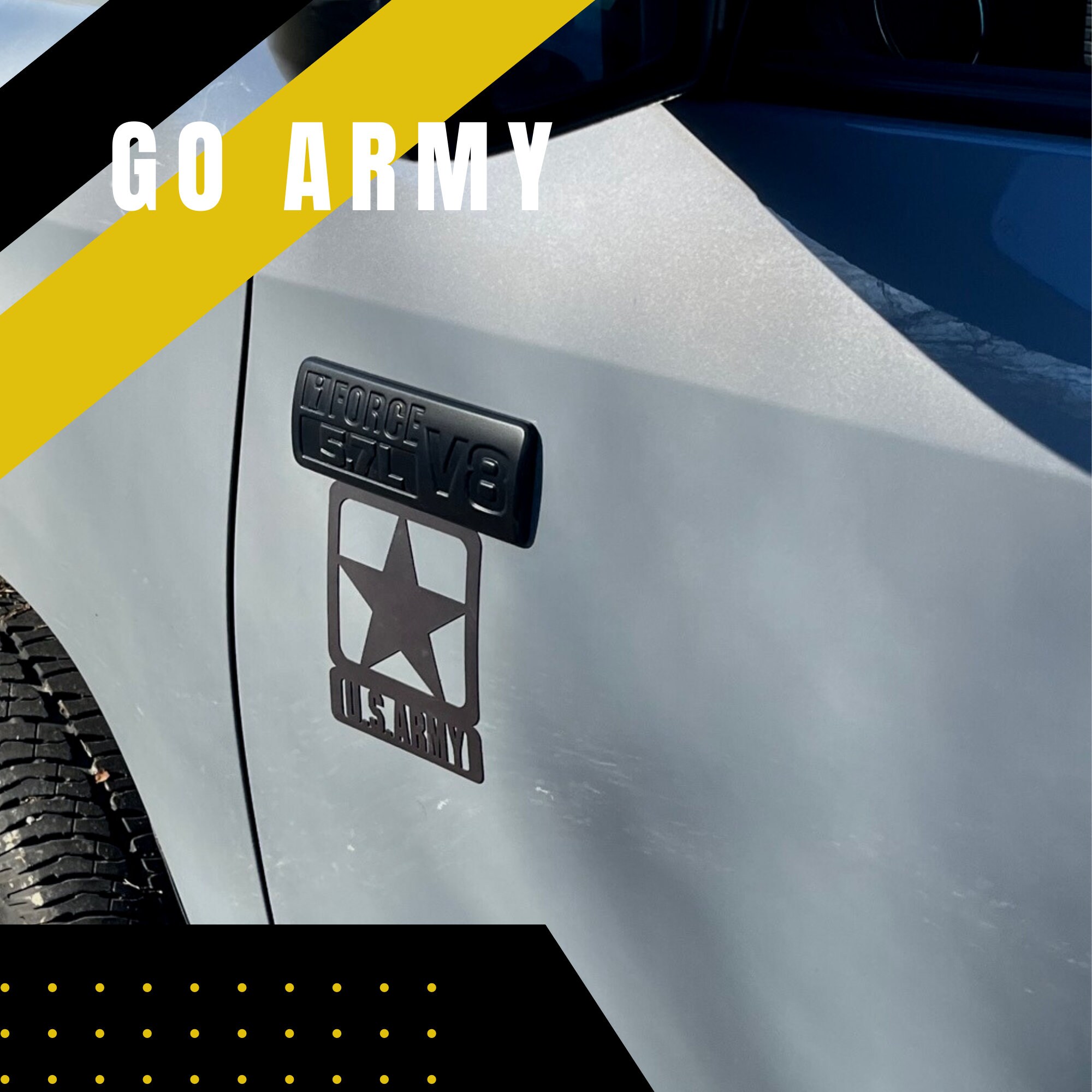 U.S Army Car Magnet Decal Army Vehicle Magnet Custom Military Magnetic ...