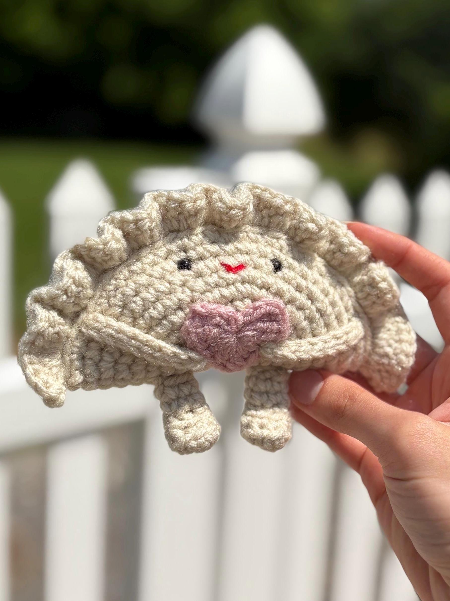 Handmade Crochet Pierogi Plushie, Amigurumi Dumpling, Easter Gift - Etsy