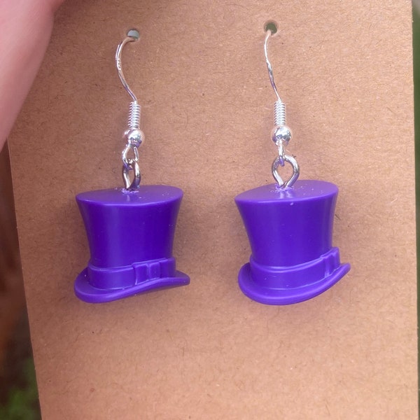 Purple Top Hat - Etsy