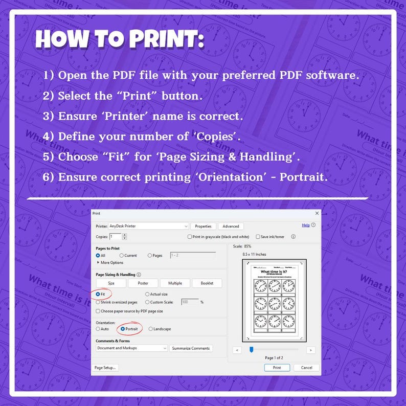 Printable TIME TELLING WORKSHEETS for Kids ages 6 11 Master Analog ...