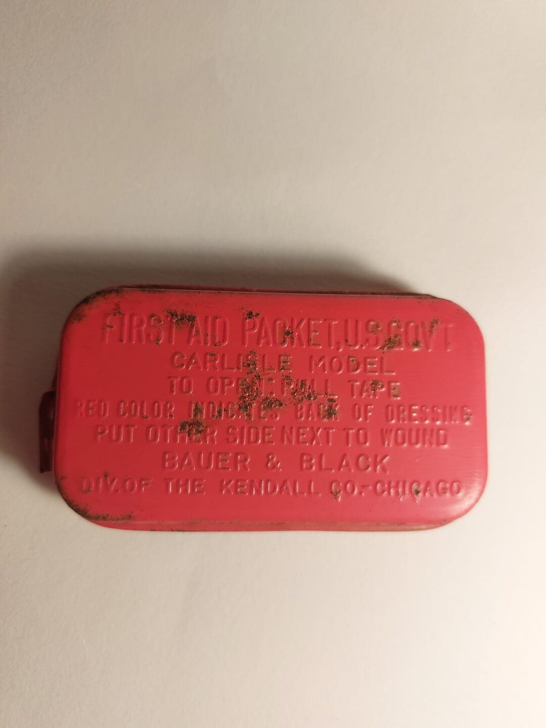 WW II First Aid Packet Carlisle Model Medical Kit - Sealed Box - Etsy