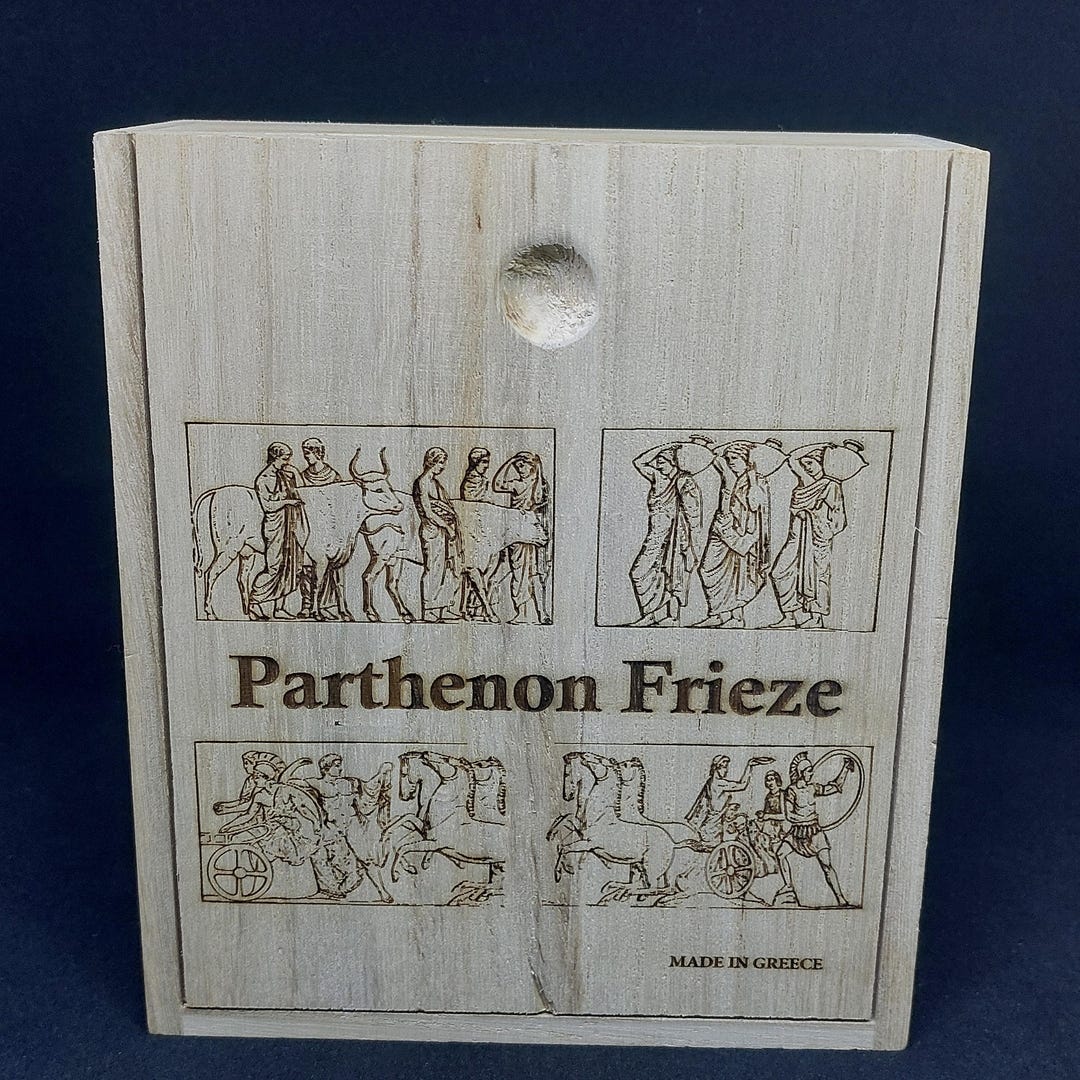 Parthenon Frieze - Reliefs From the Ancient Greek World Wooden Toy Set ...