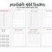 Ultimate Debt Tracker Printable Bundle 11 Templates for - Etsy