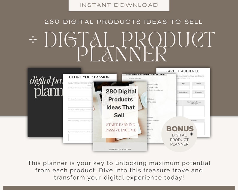 Digital Products Ideas That Sell for Passive Income -best Seller Ideas ...