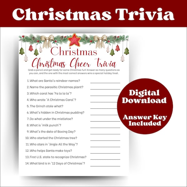 Trivia Night Decor - Etsy