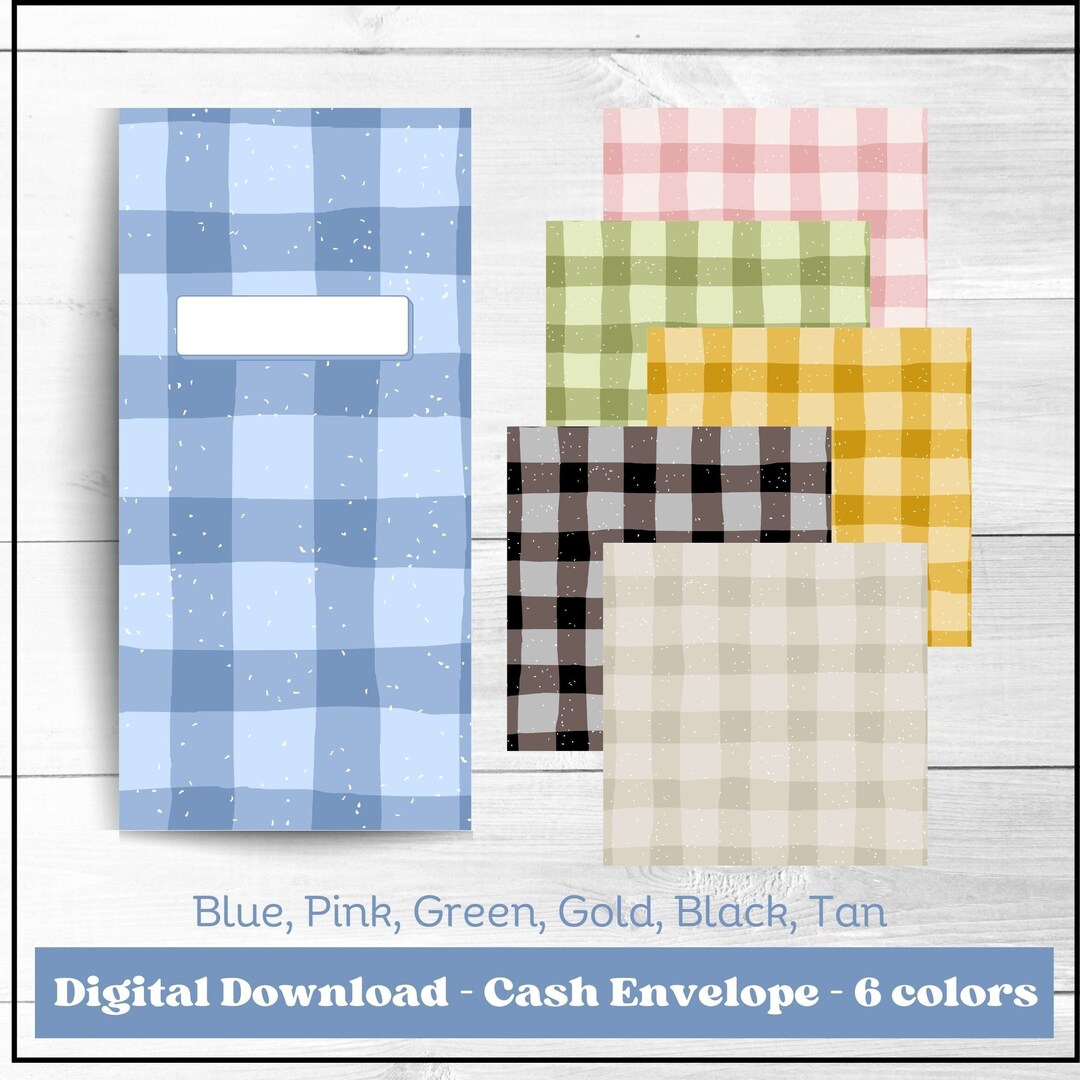 Cash Stuffing Envelopes, Digital Download, Cash Stuffing Budget System ...