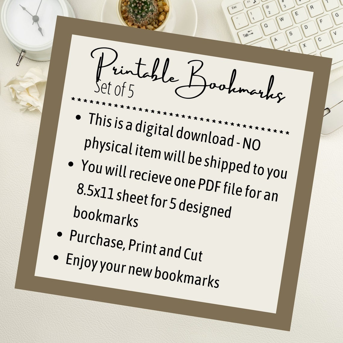 Printable Bookmarks, Coloring Bookmarks Set, Student Calming Coloring ...