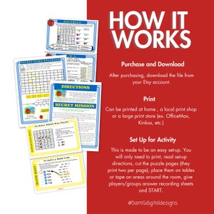 Escape Room Back to School Printable Escape Room Kit First Day of ...