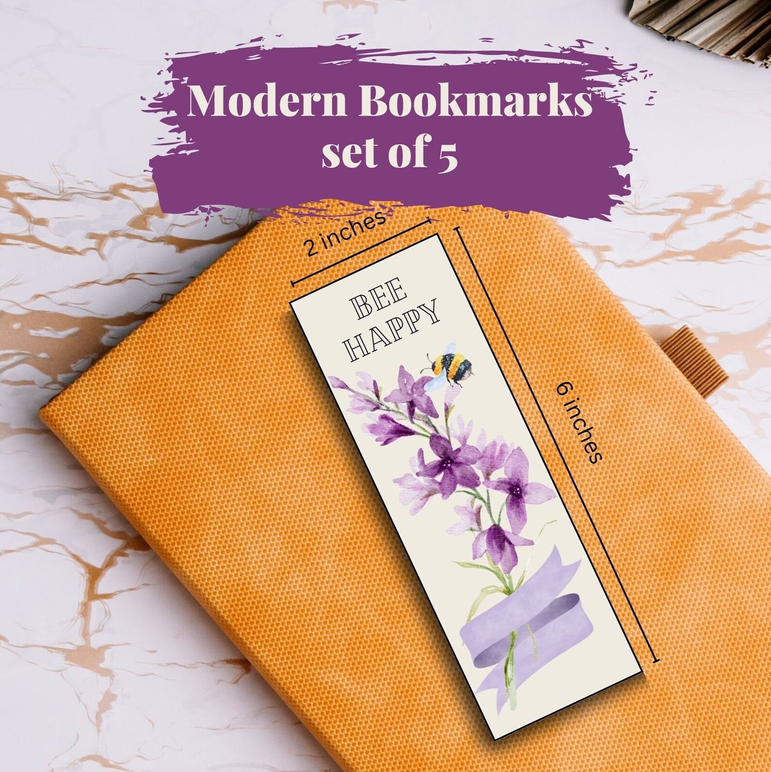 Printable Bookmarks, Unique Bookmarks, Bookmark Set, Floral Bookmark ...