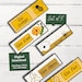 Printable Bookmarks, Bee Theme, Unique Bookmarks, Bookmark for Reader ...