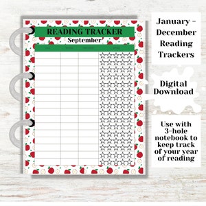 Reading Tracker, Reading Log, Classrooms and Homeschooling, Book Log ...