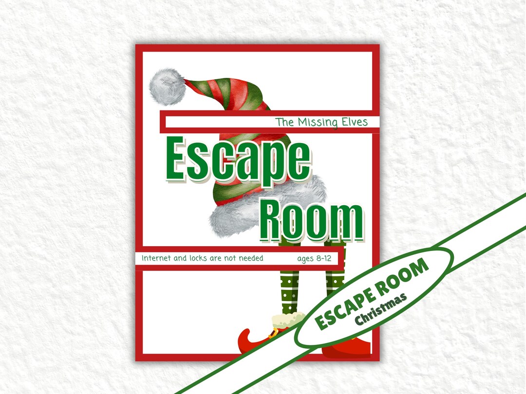 Escape Room, Escaperoom Christmas, Escape Room Puzzle, Escape Puzzle ...