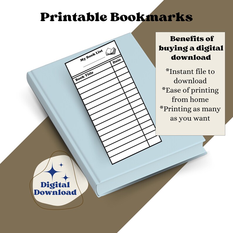 Reading Tracker, Printable Bookmark, Student Book Tracker, Reading Log ...